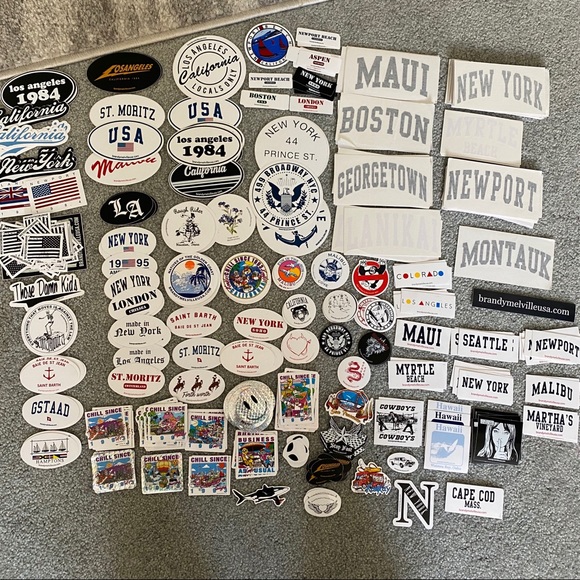Brandy Melville | Other | Brandy Melville Stickers Bundle Assortment ...